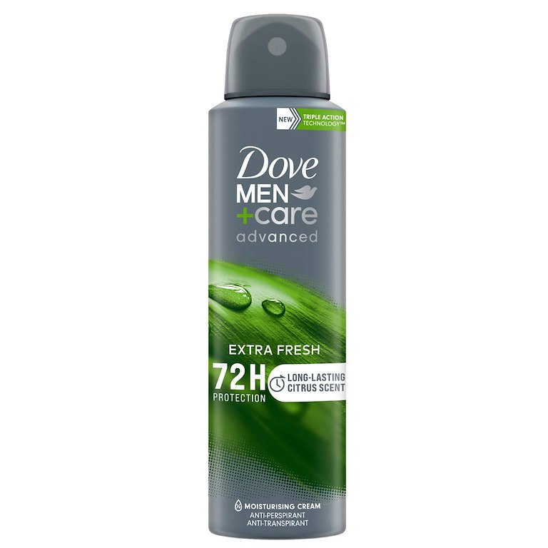 Dove deo men extra fresh 150ml dove