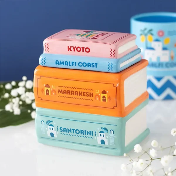 Gorionik Travel Book Stack