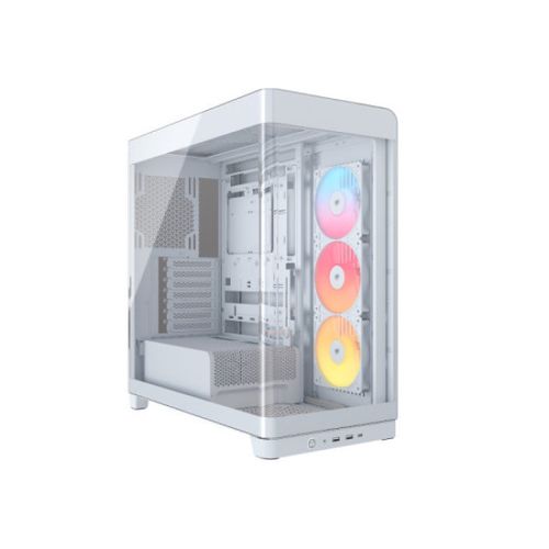 Kuciste Corsair FRAME 4500X RS-R ARGB Panoramic Glass Beli, CC-9011315-WW