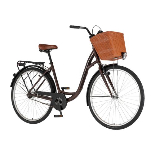 Bicikl Fashion Venssini Grace 28" Alu 19" V-Brake Kontra 155-178cm (S/M) Braon