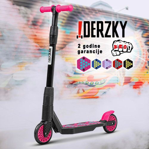 Derzky Trotinet Bro 6-11 god, Roze