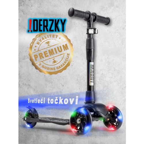 Derzky Trotinet Baby 1-5god Crna