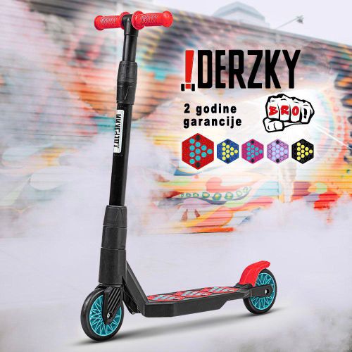 Derzky Trotinet Bro 6-11god, Tirkiz