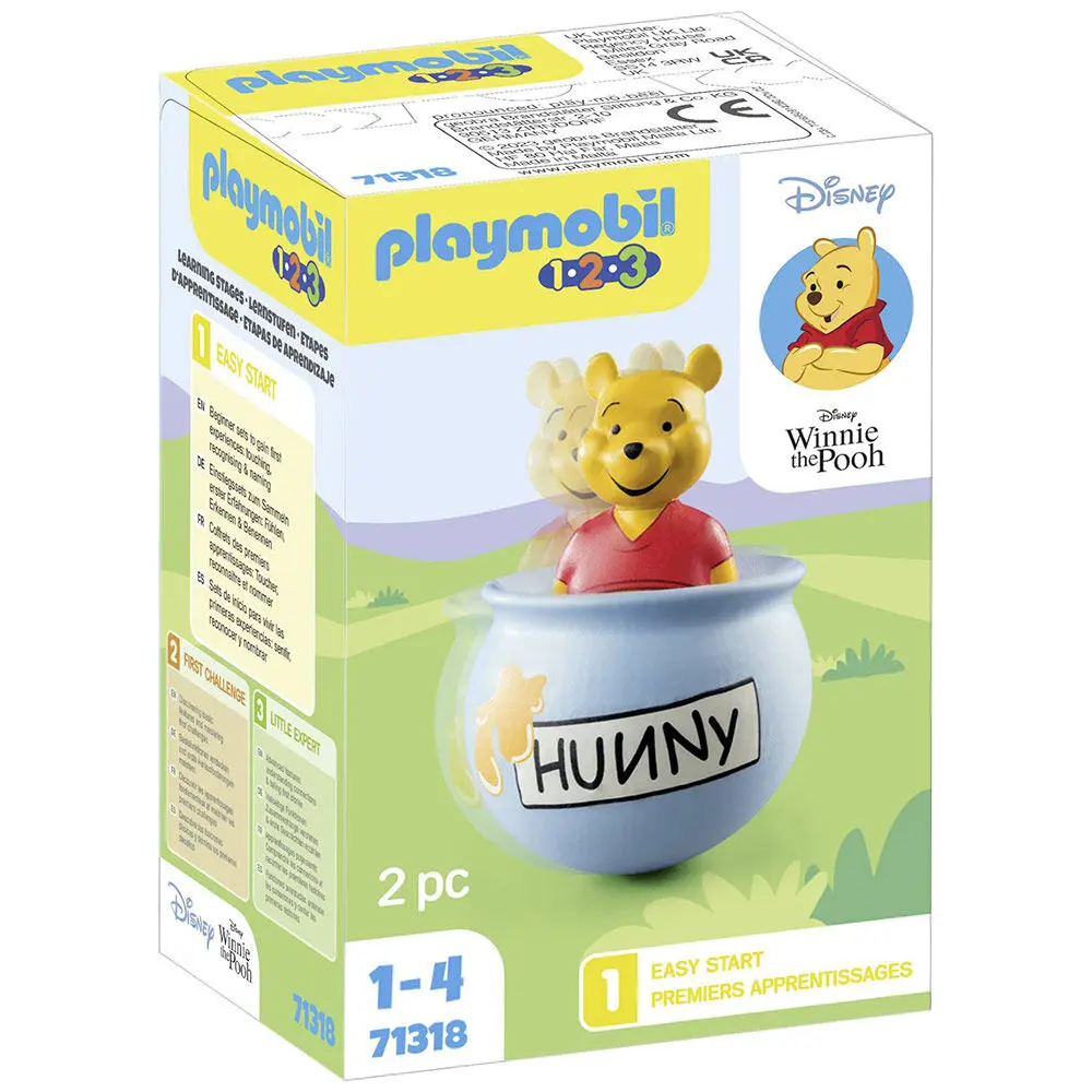Playmobil 1.2.3. Disney & Winnie the Pooh Meda u ćupu, 2 dela