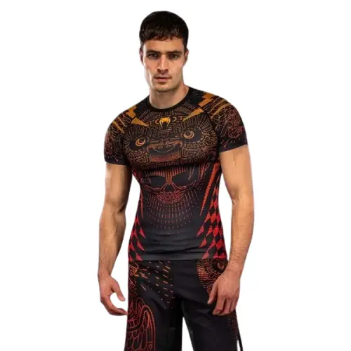 Venum Kompresiona majica Rashguard Quetzal Fury, Kratak rukav, Crna