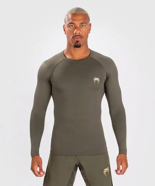 Venum Kompresiona majica Rashguard Contender, Dugi rukavi, Kaki