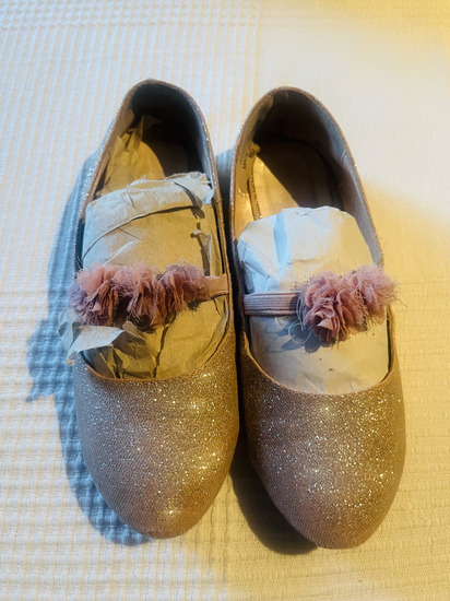 Monsoon šljokičaste roze baletanke