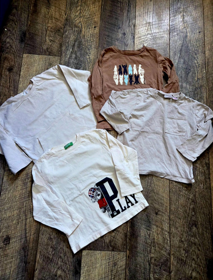 Zara, Benetton, Tom Tailor majice 98