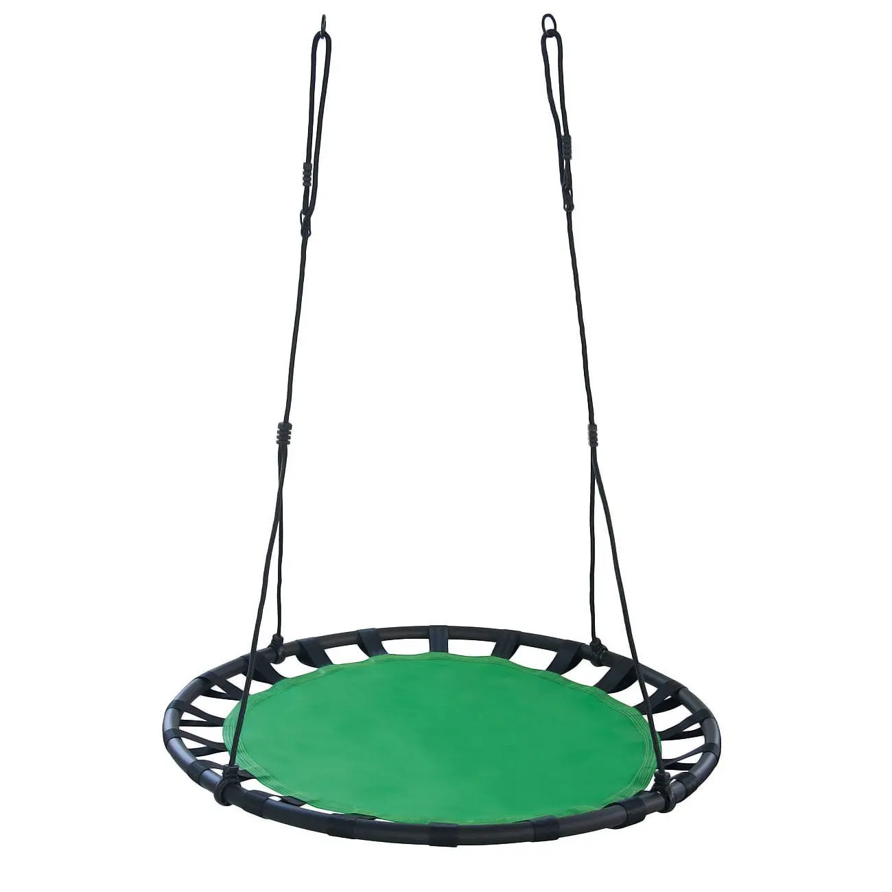 Ljuljaška za decu, Okrugla, 120 cm, Crna