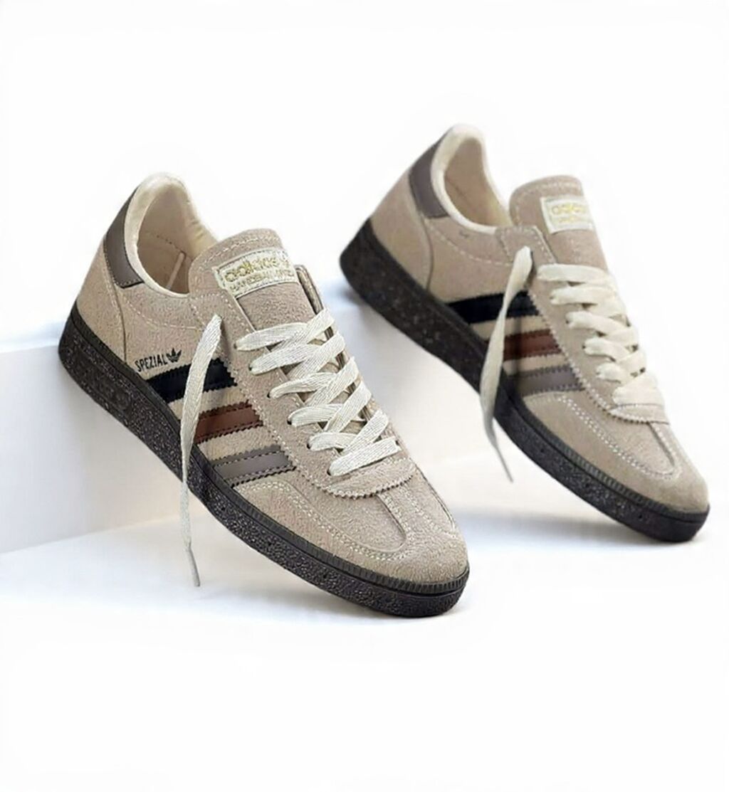 Adidas Spezial patike – bež/peščana nijansa sa tamnosmeđim đonom i
