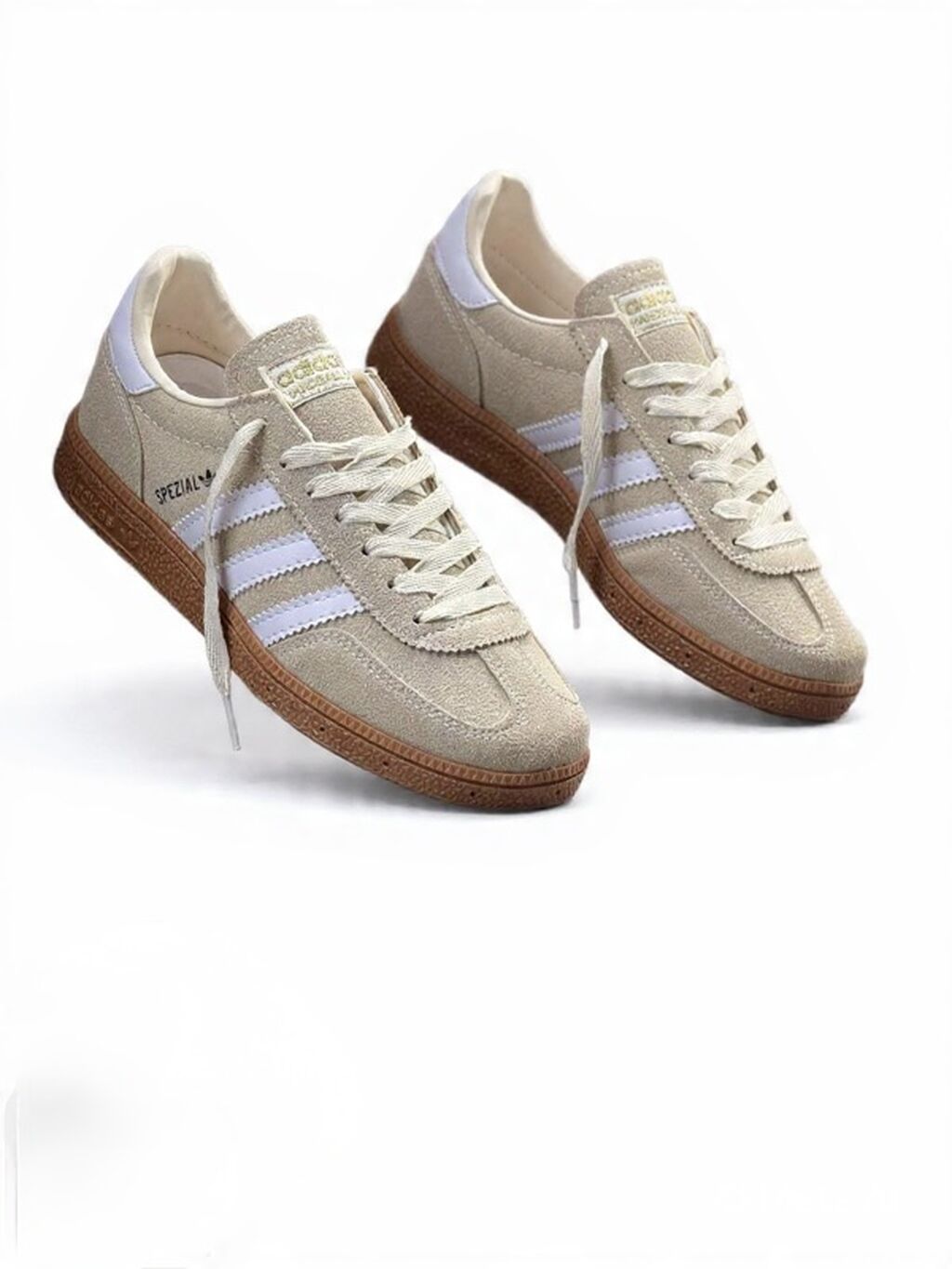 Adidas Spezial patike – bež/krema varijanta - Gornjište: brušena koža