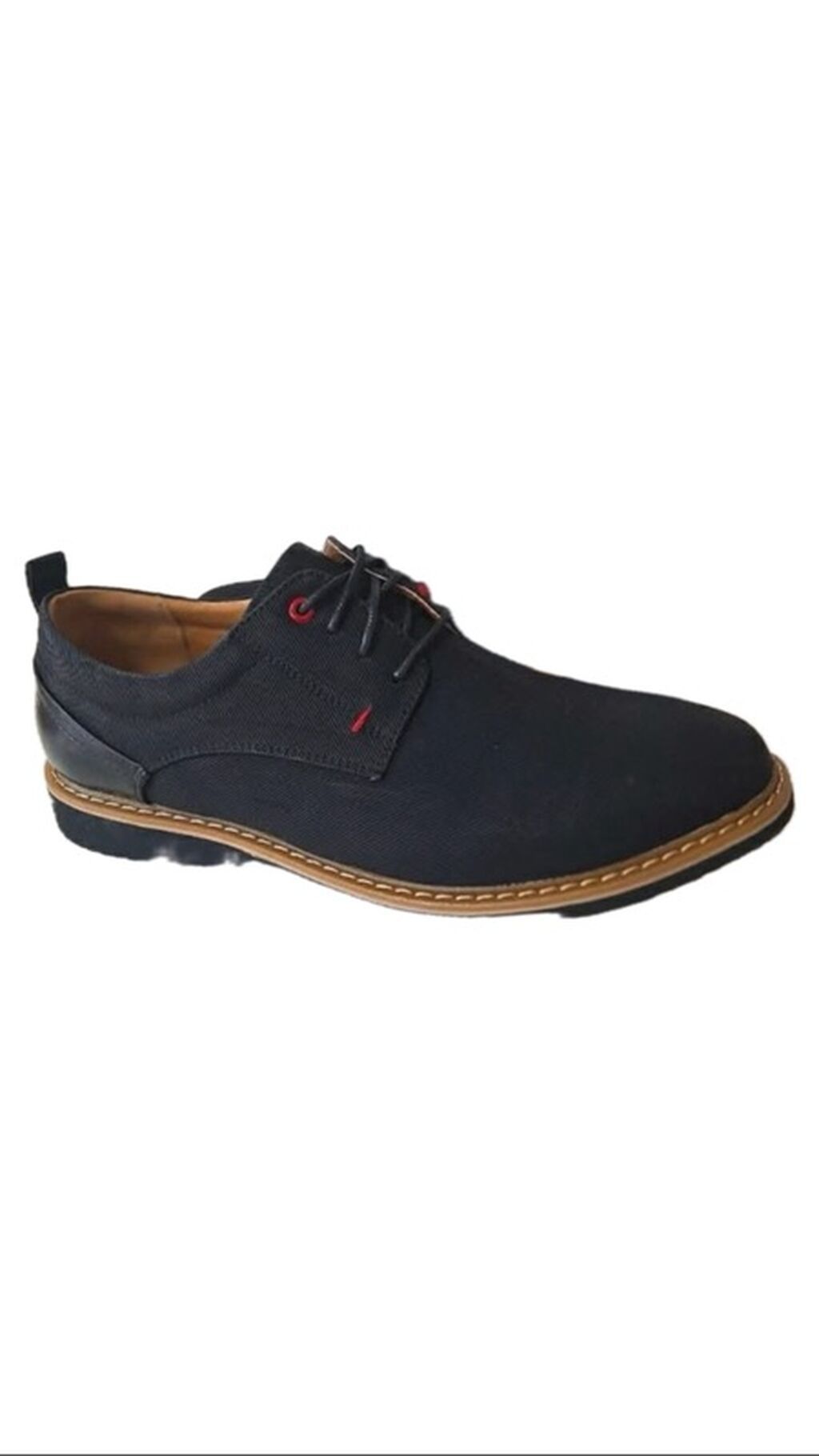 Muške casual cipele – tamnoplave - Materijal gornjišta: tekstil sa
