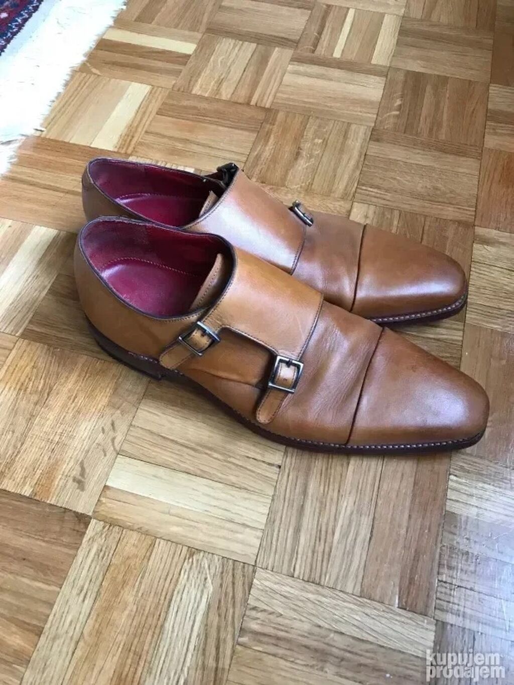 Original WELENSTEIN cipele 45 / PRAKTICNO NOVE 100% BOX koza TOP