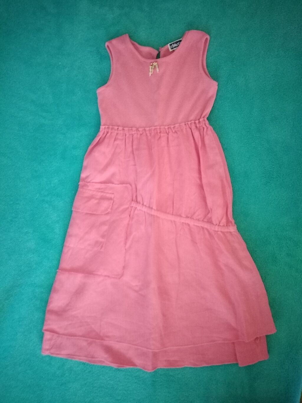 Chicco original haljinica Veličina 4 god 110 cm Čist lan preudobna