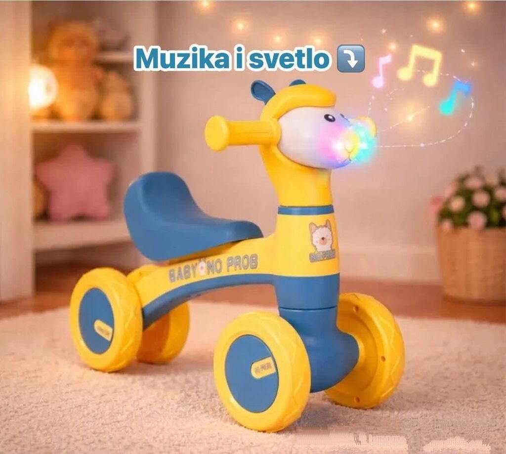 ⭐️ Dečiji guralica Lama sa svetlom i muzikom ⭐️    PO AKCIJSKOJ ŠOK