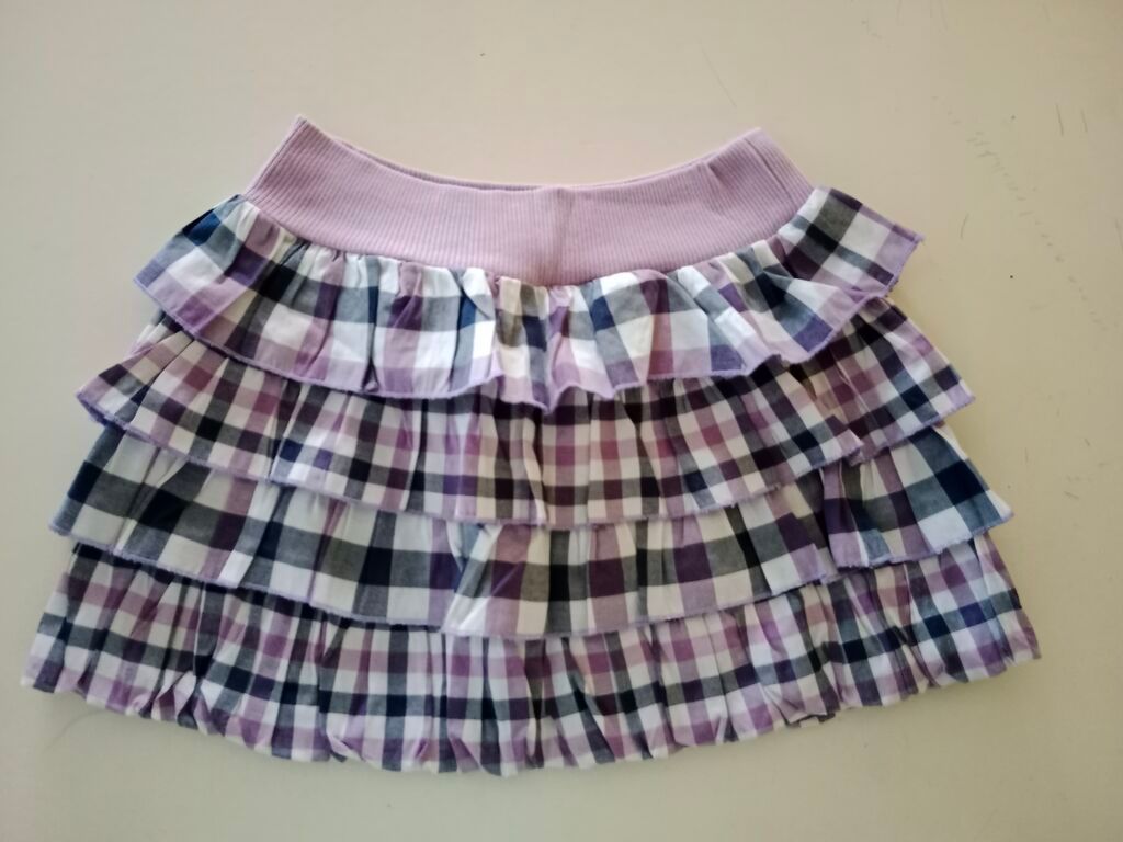 Suknja letnja lagana Veličina 6-7god 122 cm Pamučna
