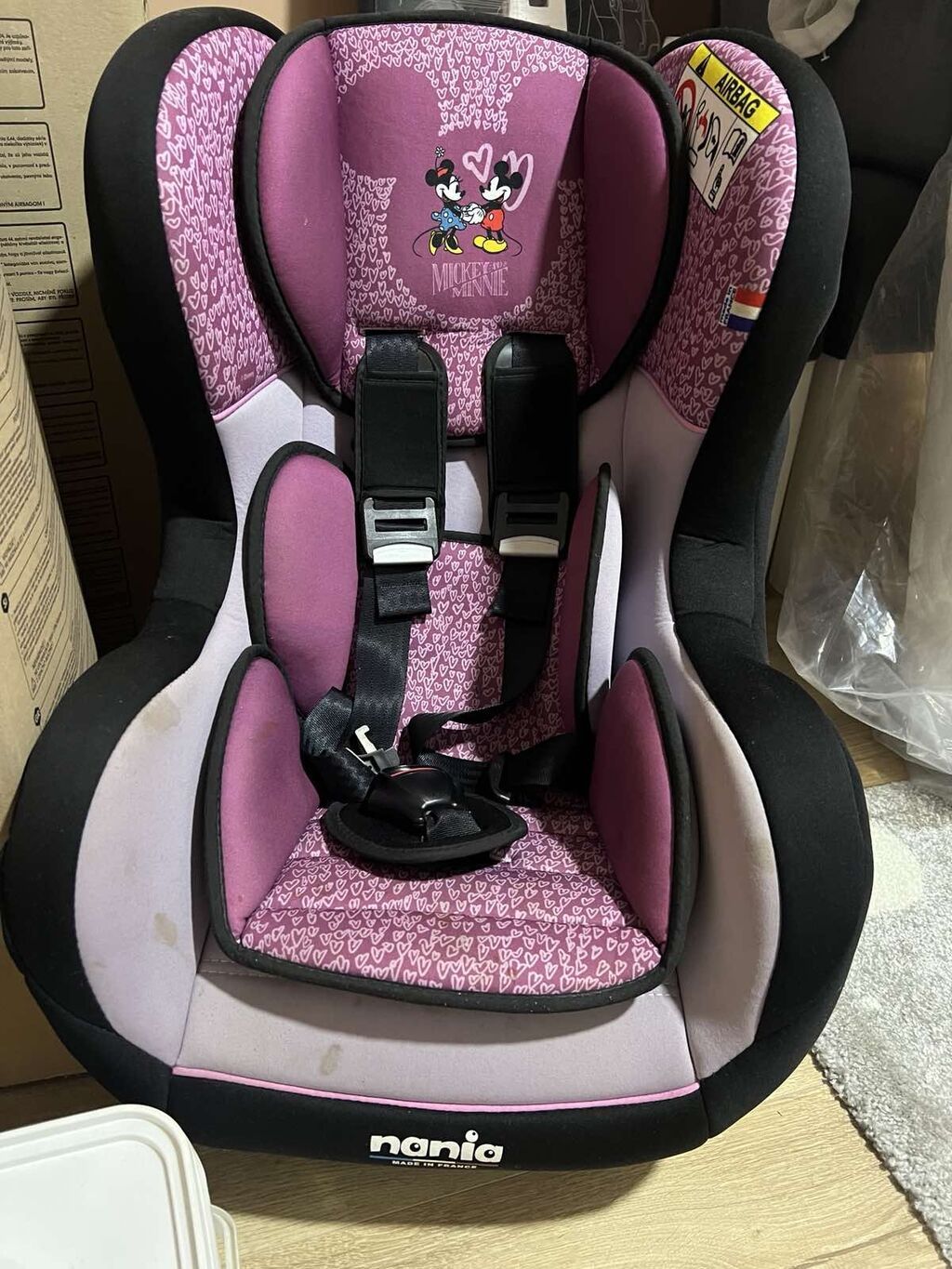 Dečije auto-sedište Nania – Disney Mickey & Minnie dizajn