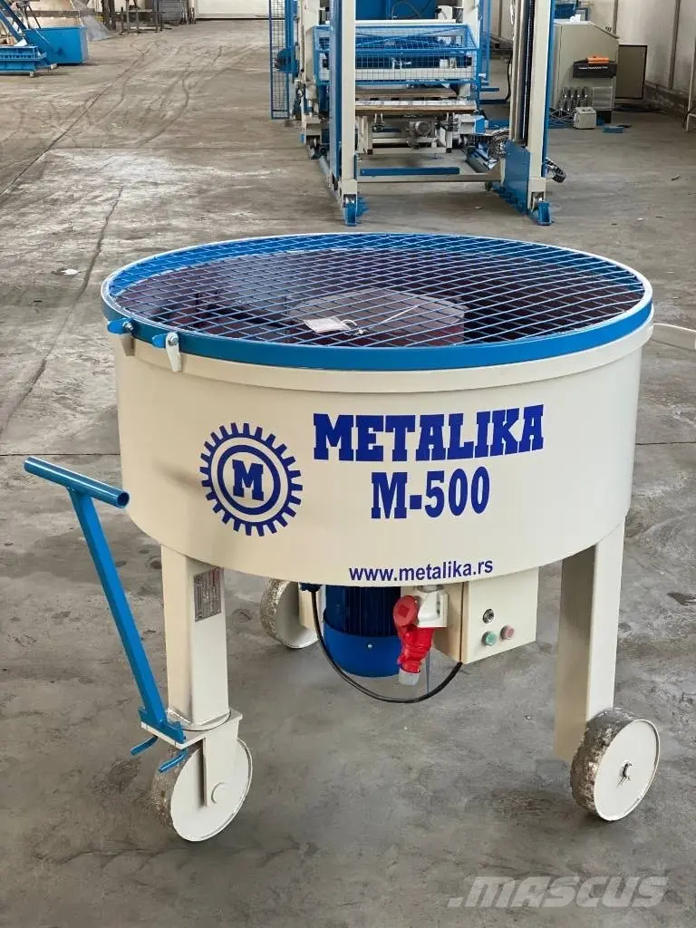 Metalika M-500 Concrete Mixer (0.25m3)