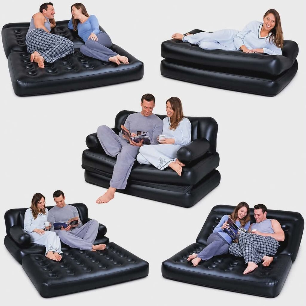 Bestway MULTIMAX 5u1 kauč na naduvavanje sa pumpom Multifunkcionalni