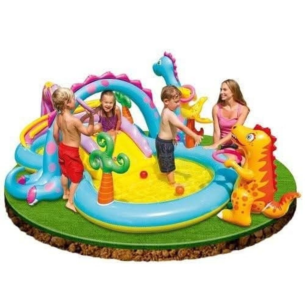 57135 Intex dinoland bazen – igraonica za decu Bazen igraonica sa