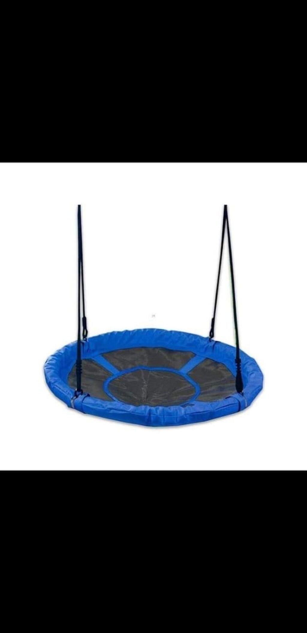 Potpuno nove ljuljaske Spartan Crno-plave boje 95cm precnik 150kg