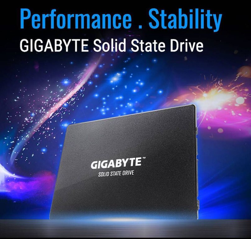 GIGABYTE SSD 480GB Povoljno Ima fiskalni racun sa QR kodom koji