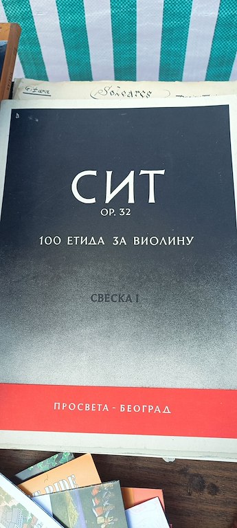 SIT, Op. 32 – 100 етида за виолину (свеска I) - Нотни зборник са 100