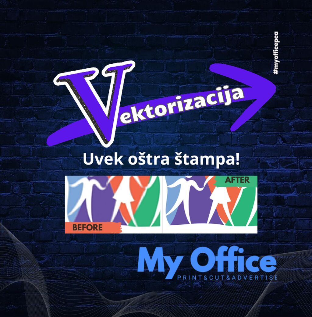 Vektorizacija,proces kojim od obične slike dobijate profesionalni
