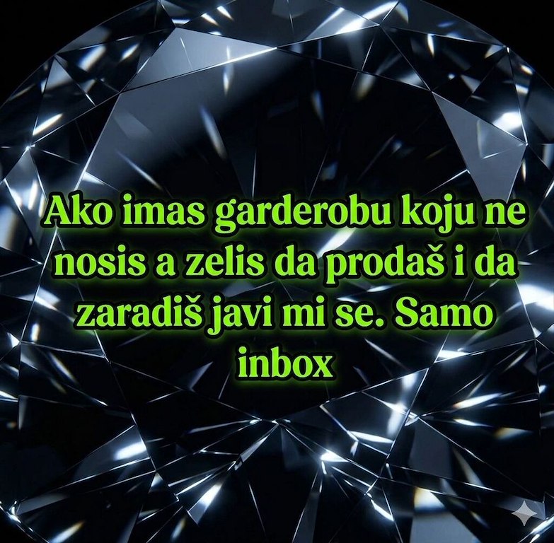 Usluga posredovanja u prodaji garderobe koju više ne nosite. -