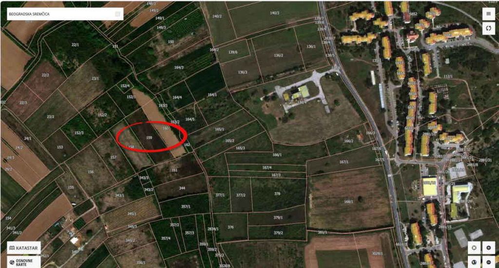 Na prodaju njiva kategorije 4 sa mogućnošću konverzije 0,65 ha KO