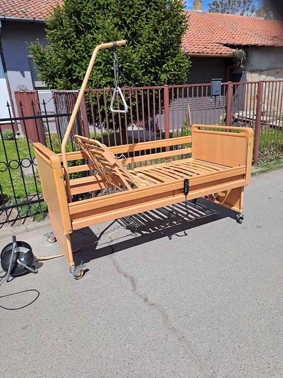 Električni bolnički/ležeći krevet sa uzglavljem i nožnim delom na