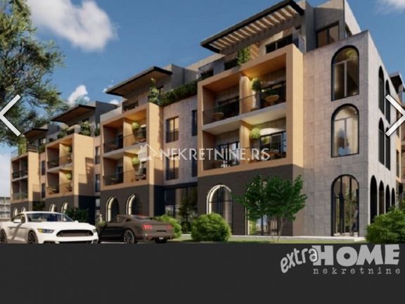 Ledine, na početku, BEZ PROVIZIJE 3.0s, 62,12m2, NOV,LUX, građevinska dozvola