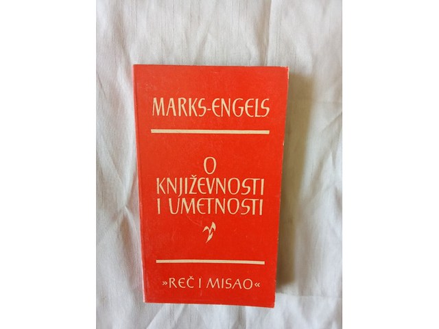 O Književnosti I Umetnosti-Marks-Engels