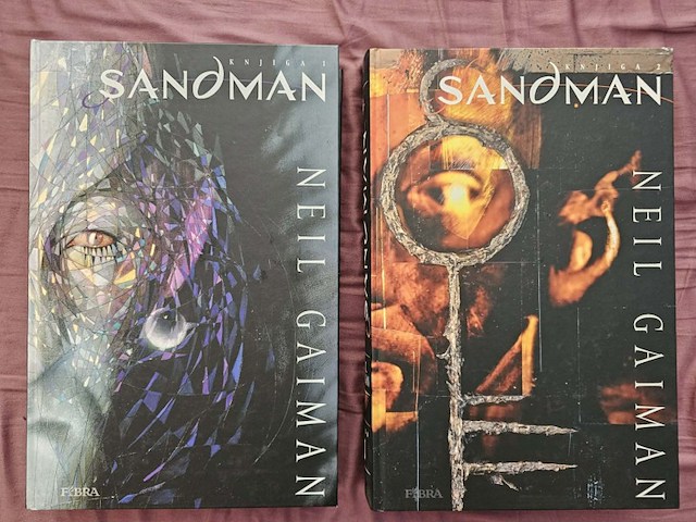Sandman prva i druga knjiga, izdavač Fibra