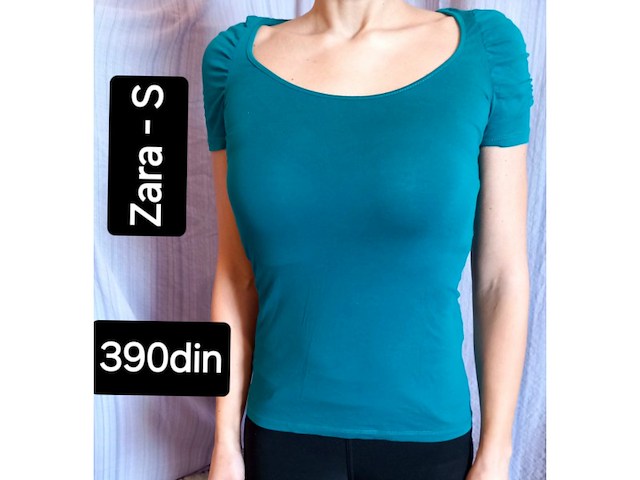 Zara ženska majica plava S/36