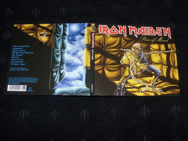 Iron Maiden – Piece Of Mind CD Digipak Parlophone EU