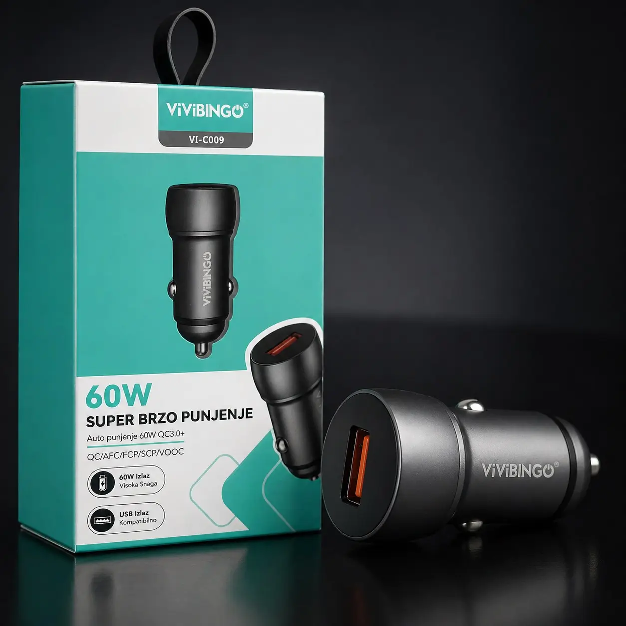 Auto punjač 60W