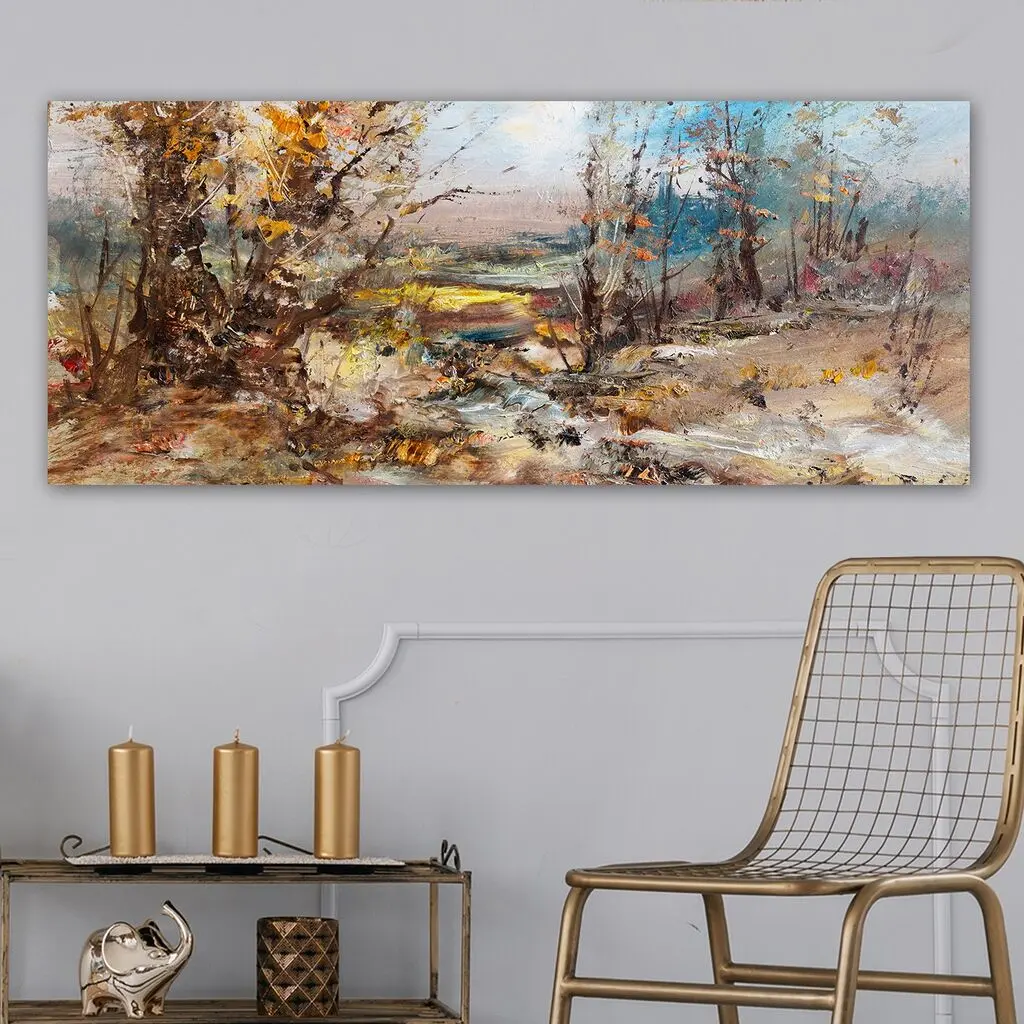 Wallity Slika na platnu 50x120cm