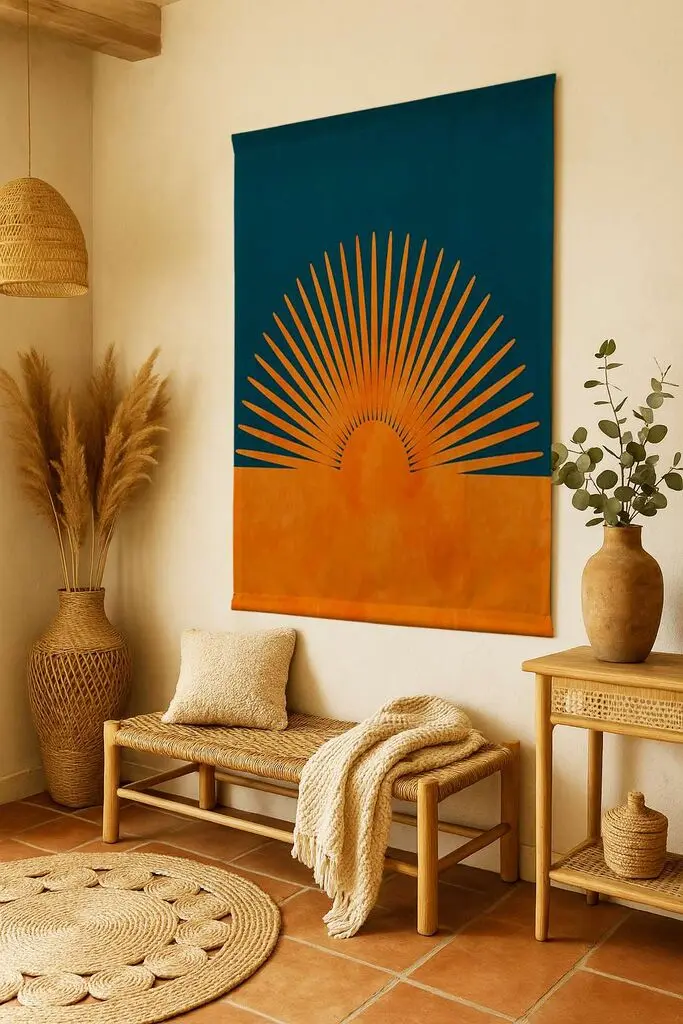 Wallity Dekorativna slika, 100x140cm, Šarena
