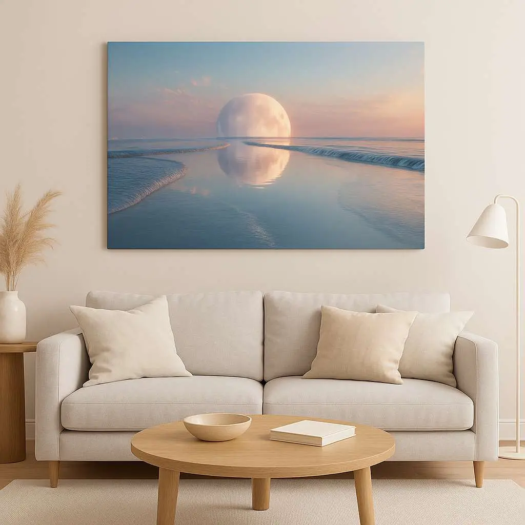 Wallity Dekorativna slika na platnu, 70x100cm, Šarena