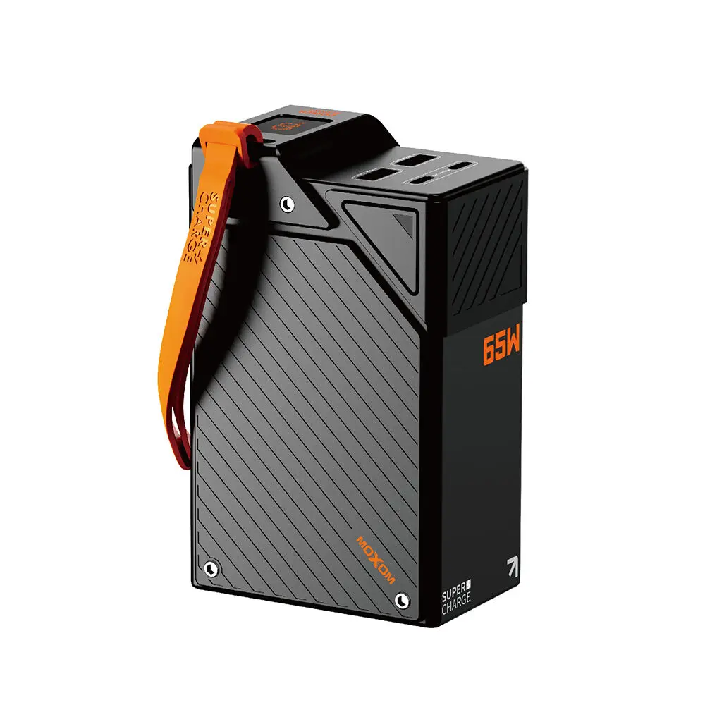 Moxom Power Bank MX‑PB186 Esports PD65W Fast Charge 30000mAh, Crni