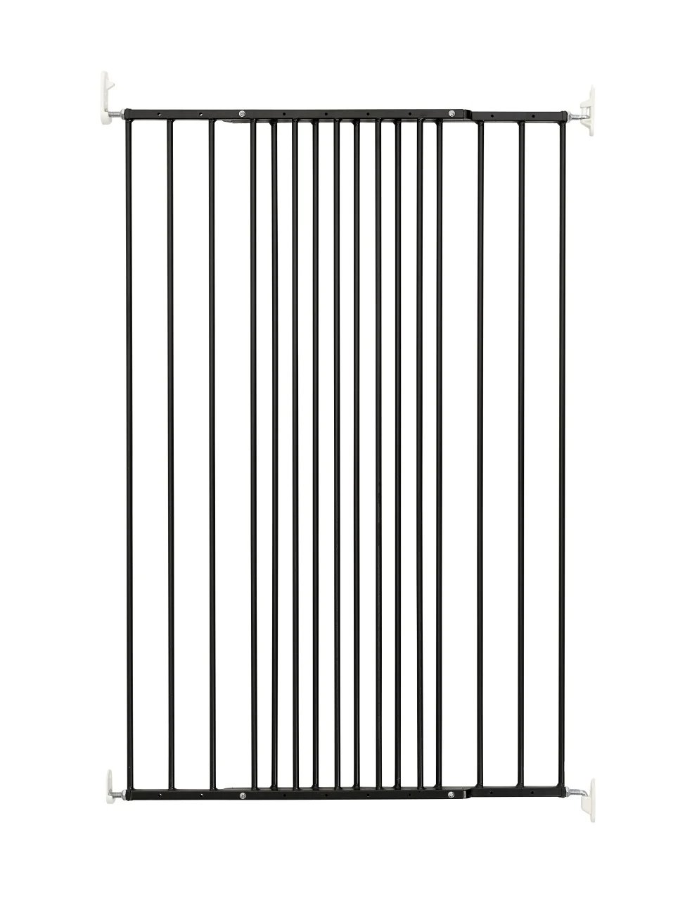 BabyDan Pet Extending Gate Extra Tall 62.5–106 cm – Sigurnosna ograda za pse, zidna, crna