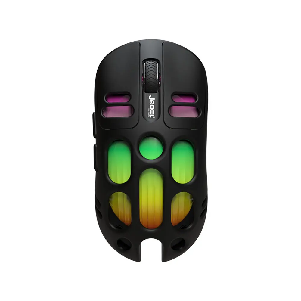 Jedel Gaming Bežični miš WD153 Wireless Rechargeable, 1600DPI, Crni