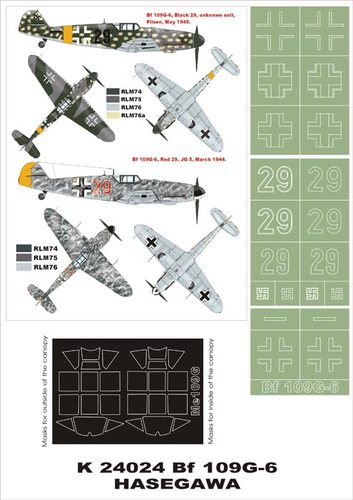 Montex K24024 Bf 109G-6 Trumpeter
