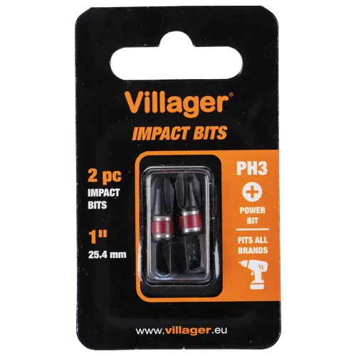 VILLAGER Set bitova PH3 25 mm
