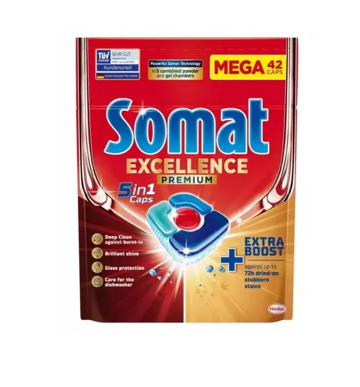 Somat Tablete za mašinsko pranje posuđa Excellence Premium 5in1