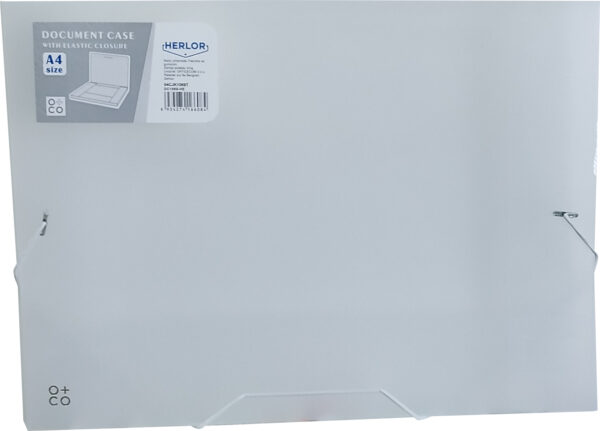 Fascikla BOX, PVC sa gumicom A4, 335x246x20mm, providna