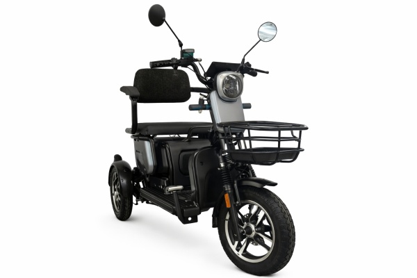 Električni tricikl 60V 20Ah 0,5kW max 30km/h sivi Veneco Comodo 1300186