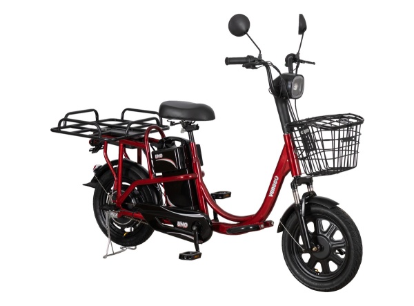 Električni bicikl 48V 12Ah crveni Veneco Uno Cargo 1300164