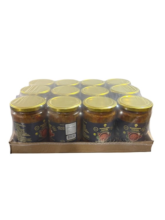 Makedonska zakuska 550 g -pakovanje 12/1